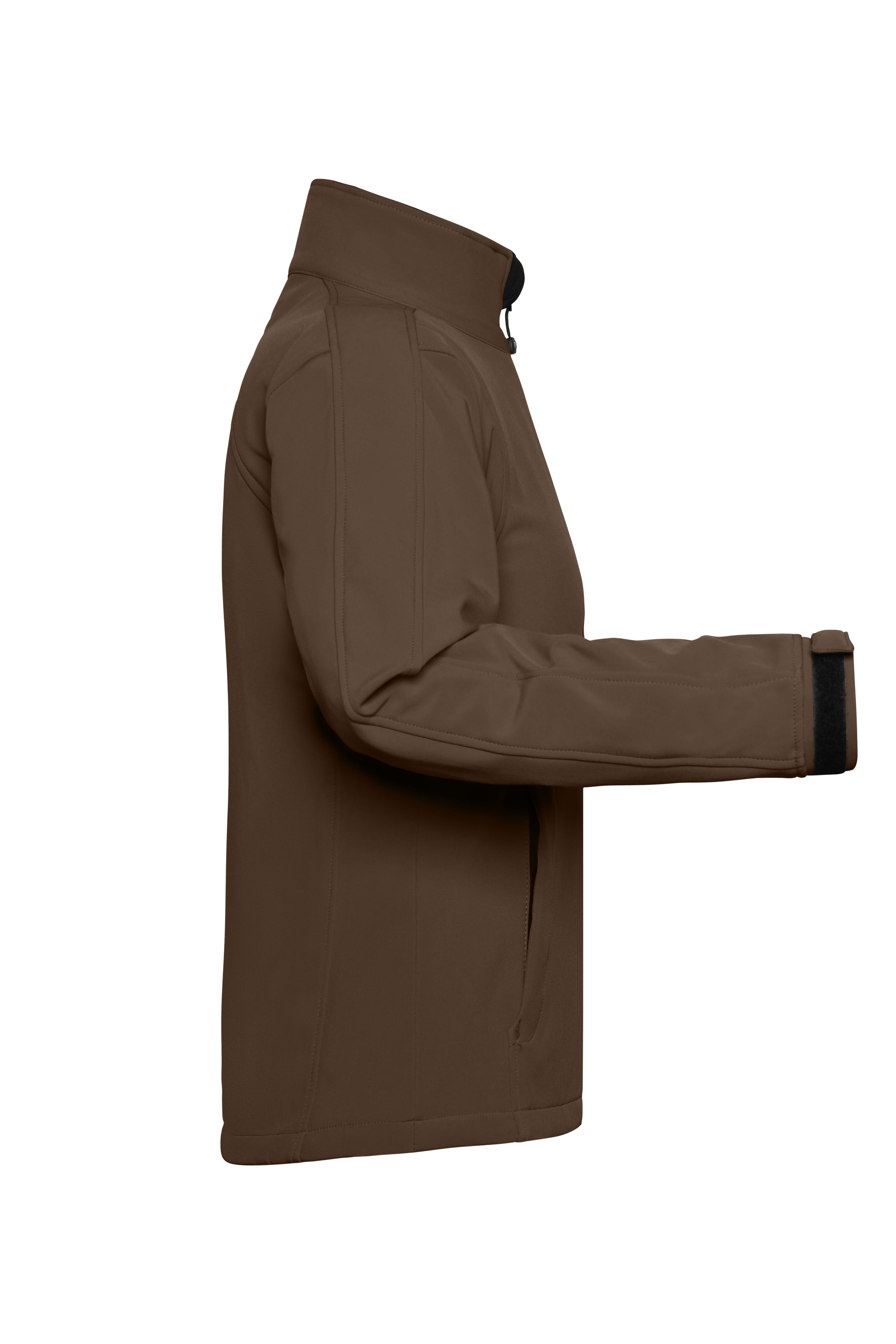 Damen Ladies Softshell Jacket Brown Workweartextilien