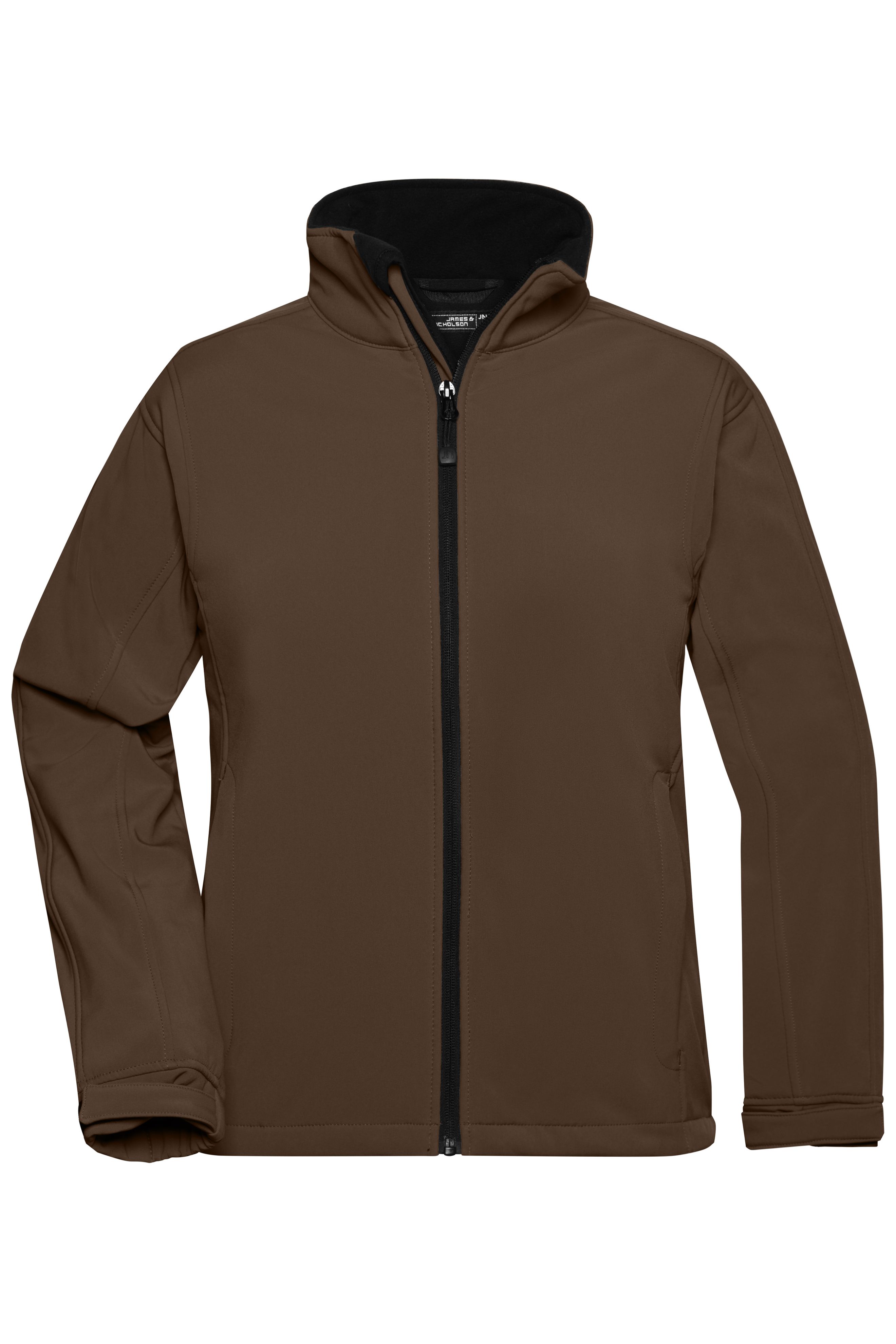 Damen Ladies Softshell Jacket Brown Workweartextilien