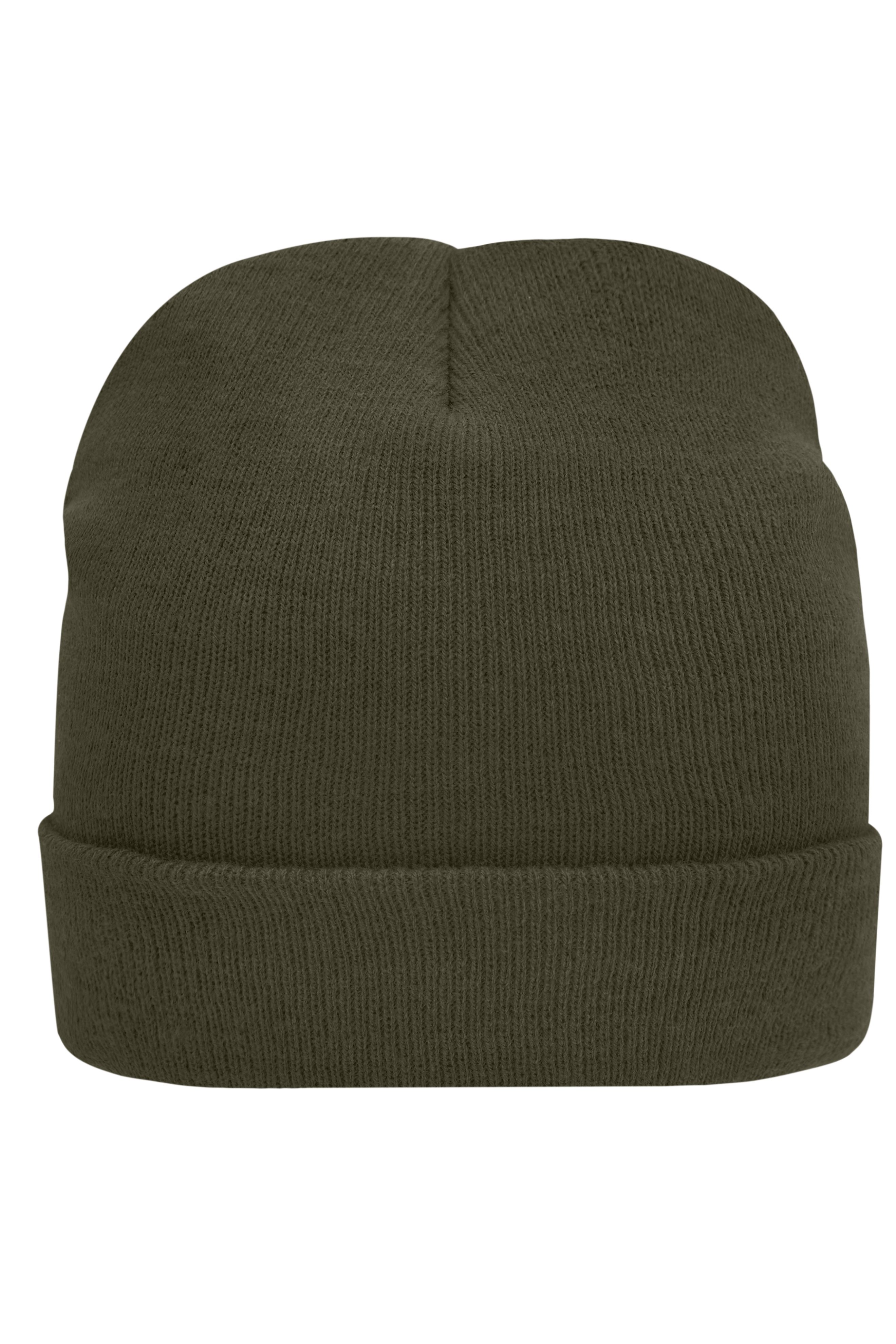 Unisex Knitted Cap Thinsulate™ Olive-Workweartextilien